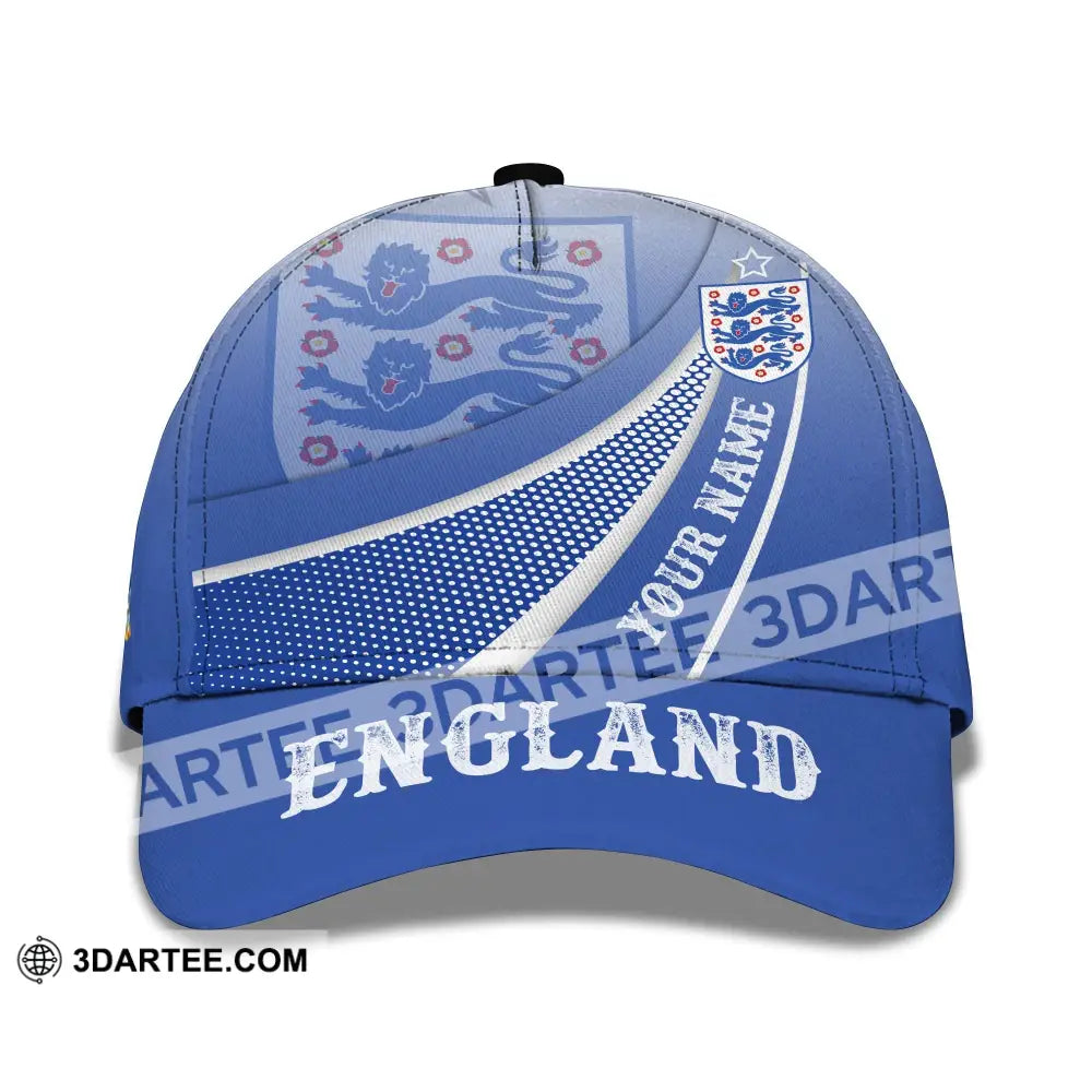 Unisex Cap, Custom Name And Number Cap - England Euro 2024