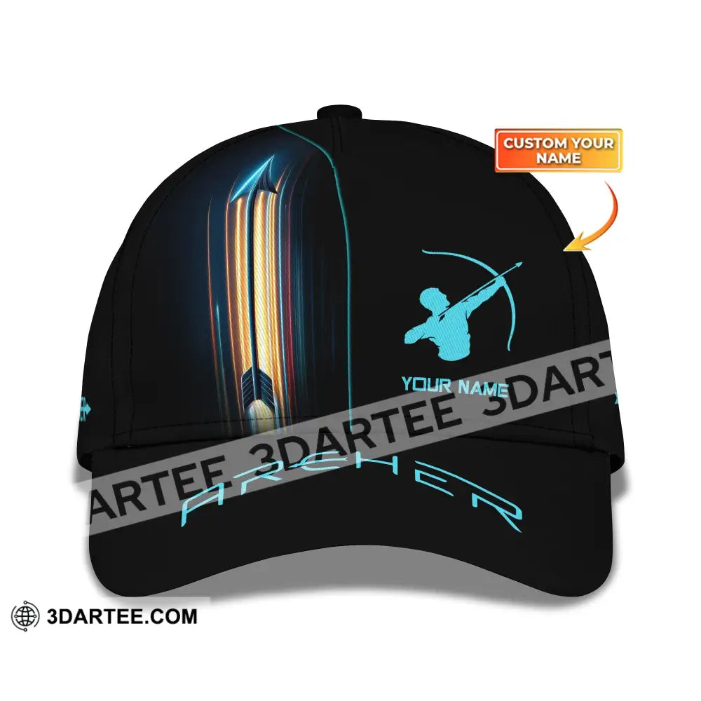Unisex Cap, Custom Name Archery Classic Cap, Archery Hat, Gift for Arc